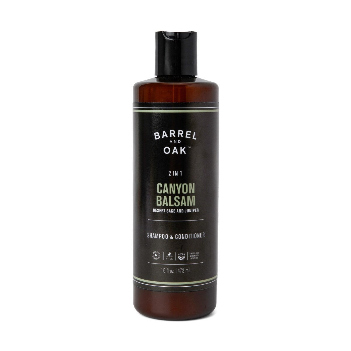 BARREL AND OAK 2 IN 1 SHAMPOO & CONDITIONER - CANYON BALSAM 473ml– The ...