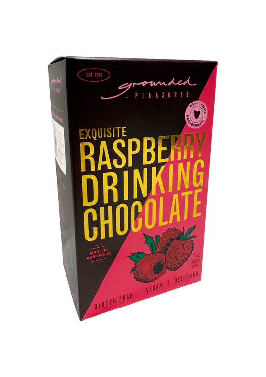 GROUNDED PLEASURES DRINKING CHOCOLATE - RASPBERRY 200g– The Magic ...