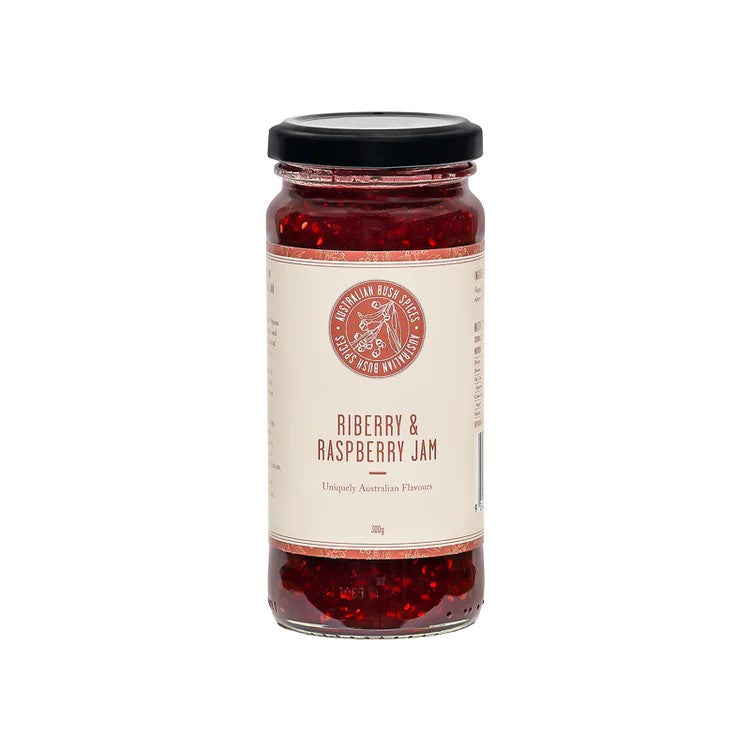AUSTRALIAN BUSH SPICES RIBERRY & RASPBERRY JAM 300g– The Magic Pudding ...