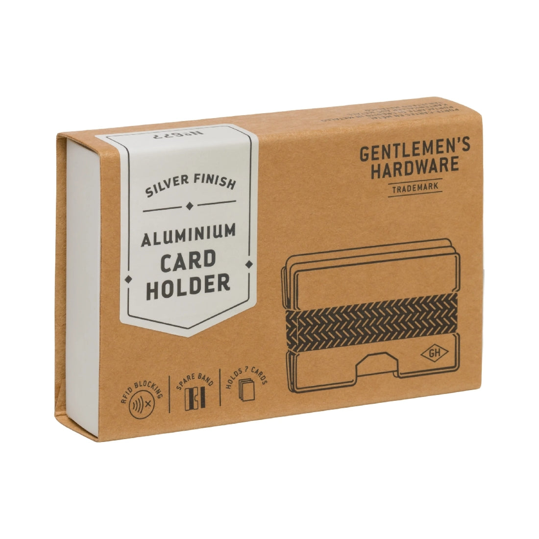 GENTLEMENS HARDWARE ALUMINIUM CARD HOLDER– The Magic Pudding Tamworth